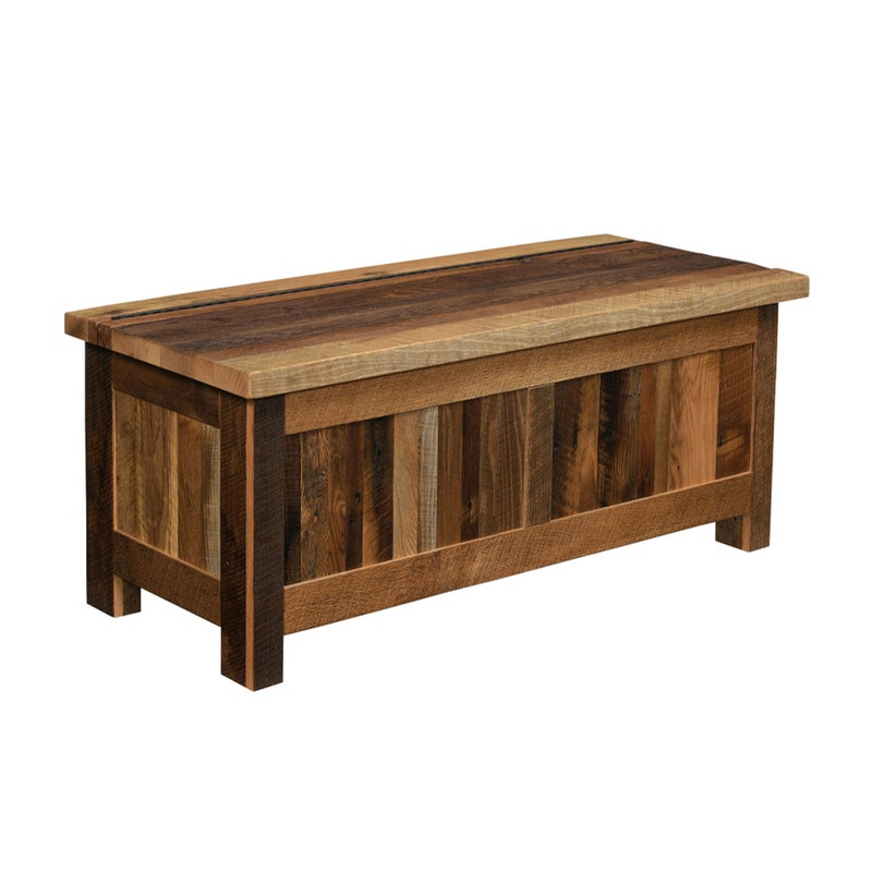 Reclaimed Wood Chest - Etsy