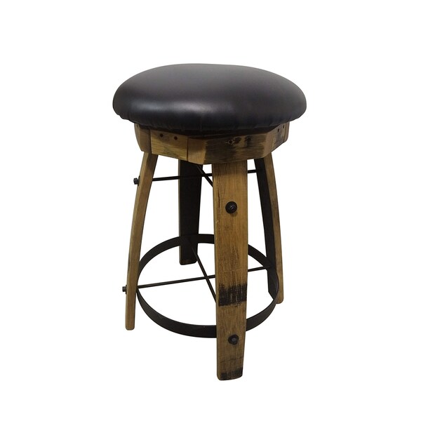 Whiskey Barrel Bar Stools - Etsy