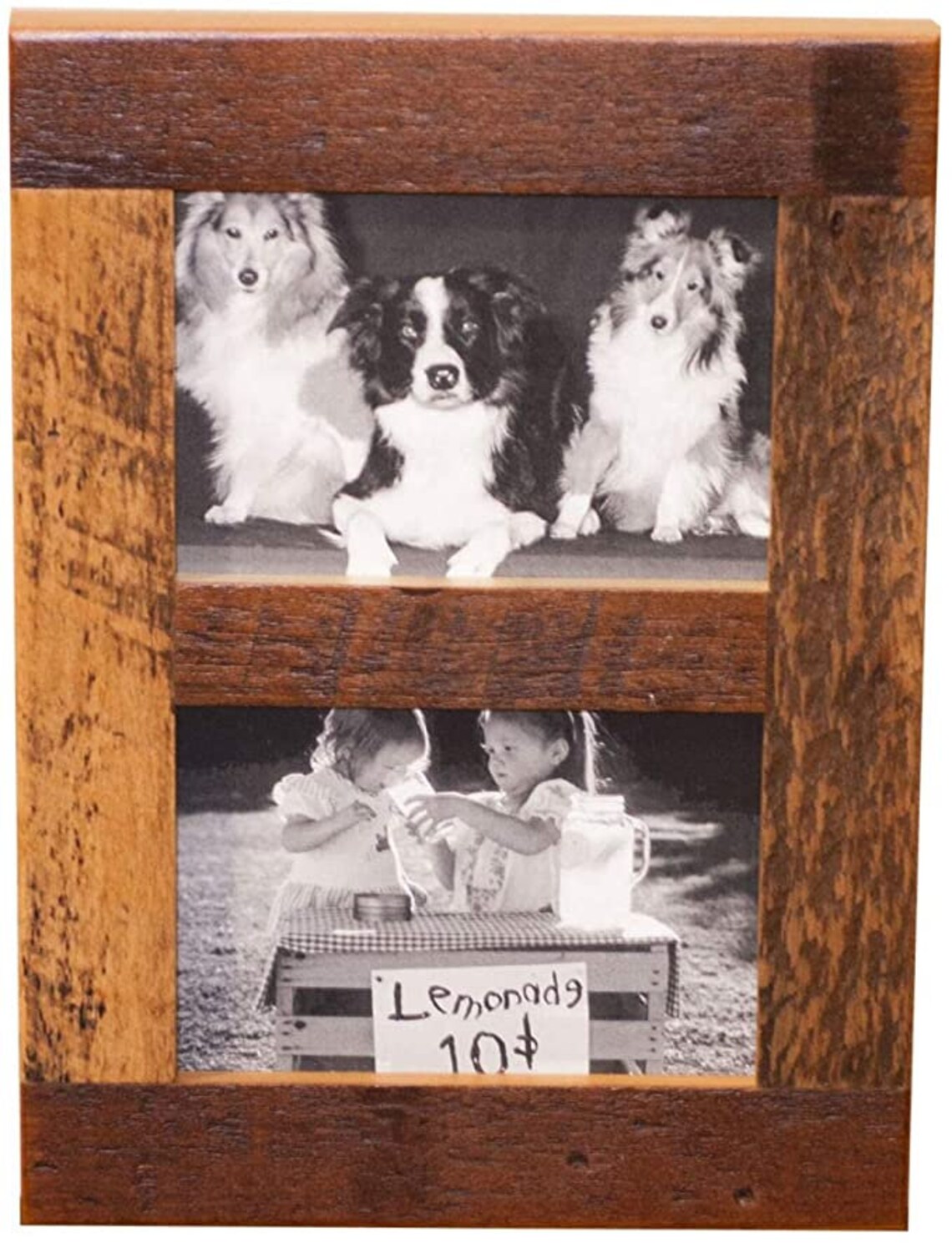 Rustic Wooden Collage Picture Frames Multi Opening Frame for | Etsy