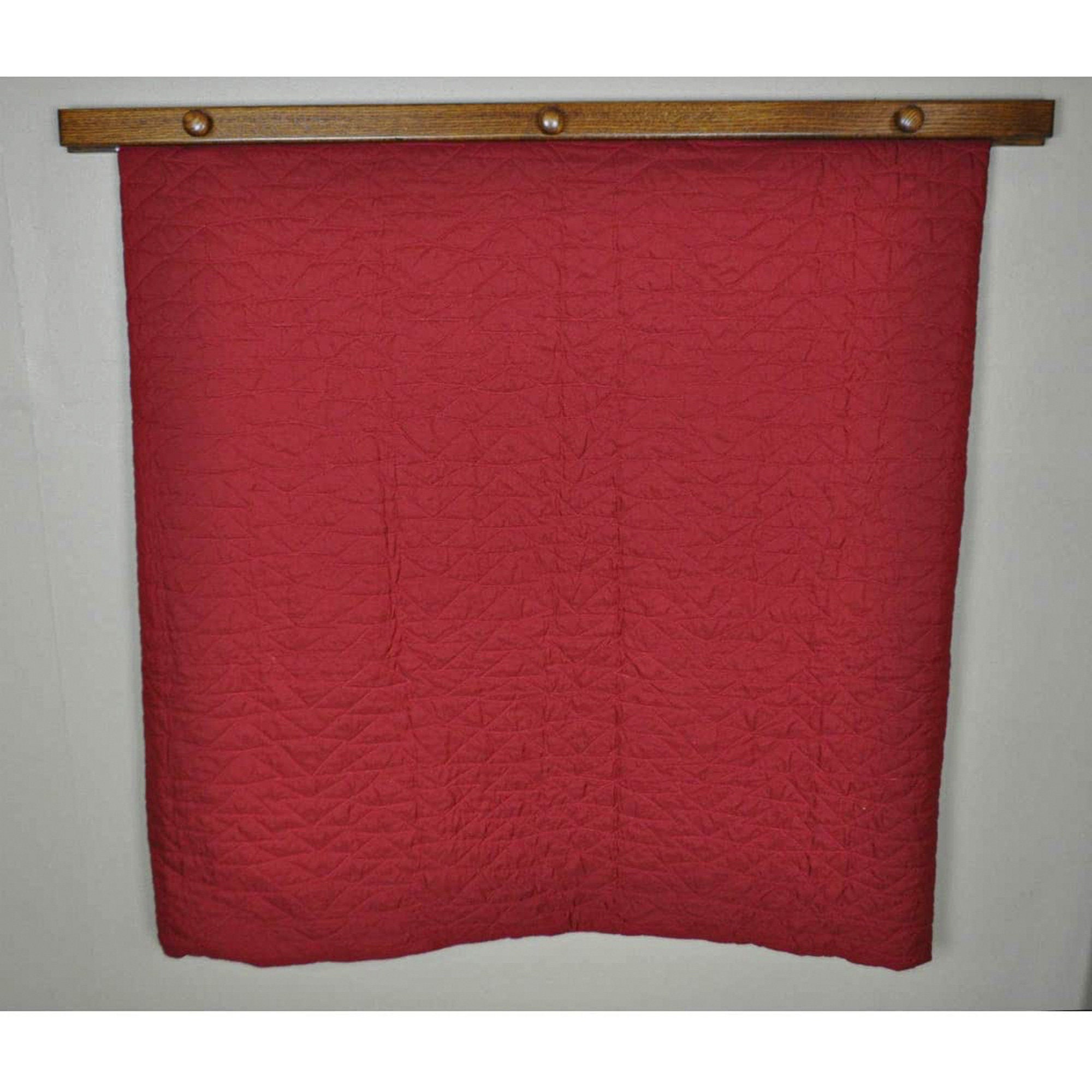 Michaels Quilt Clamp | Amish Oak Quilt Hanger | Tapestry Hanger ...