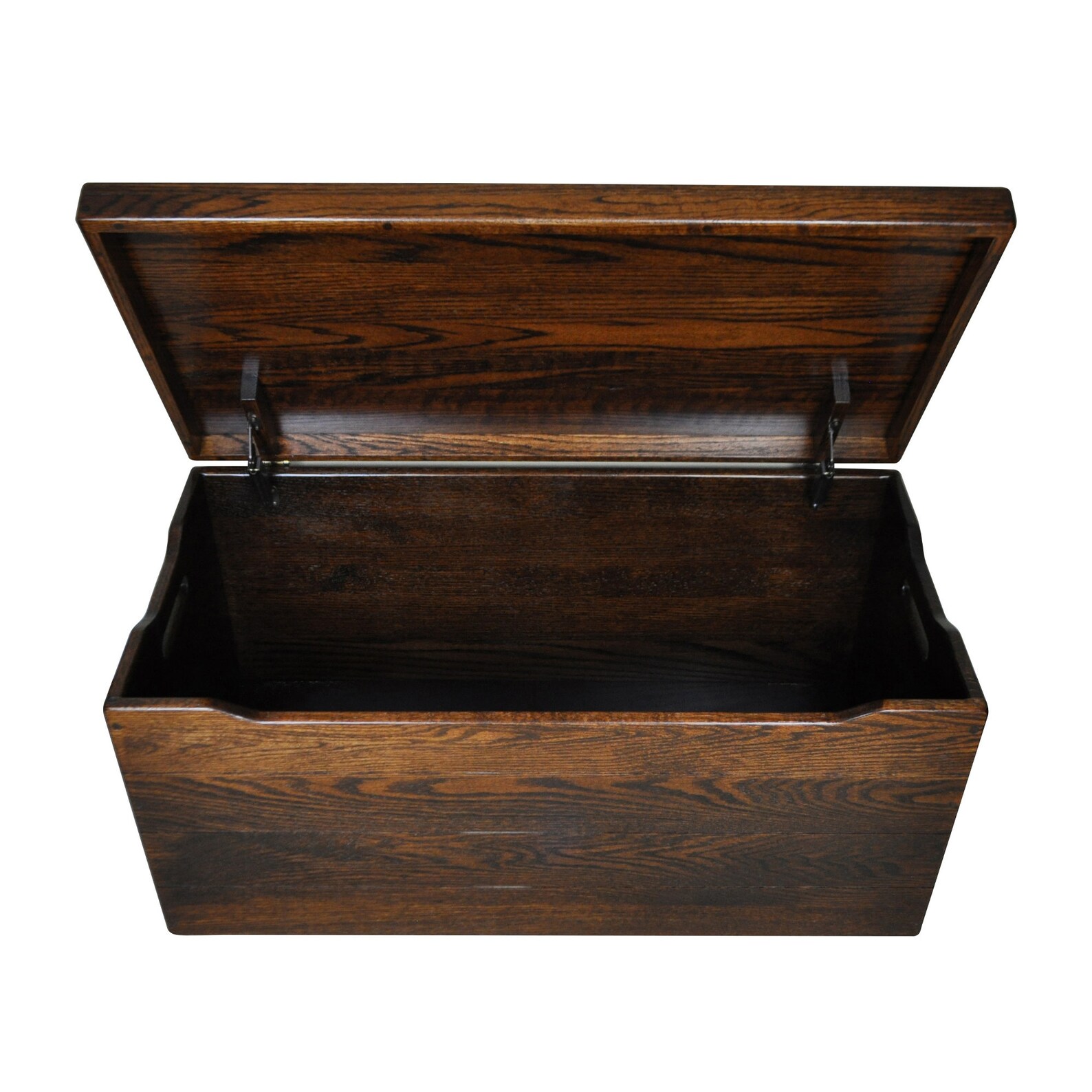 Palmer Solid Wood Oak Blanket Chest Amish Storage Chests Wooden Toy ...