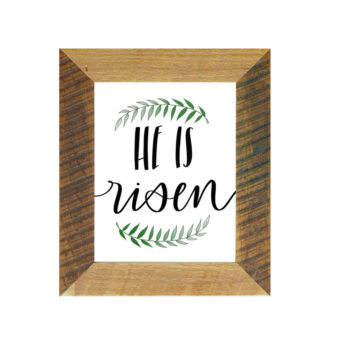 He is Risen Wall Decor 8x10 | Etsy