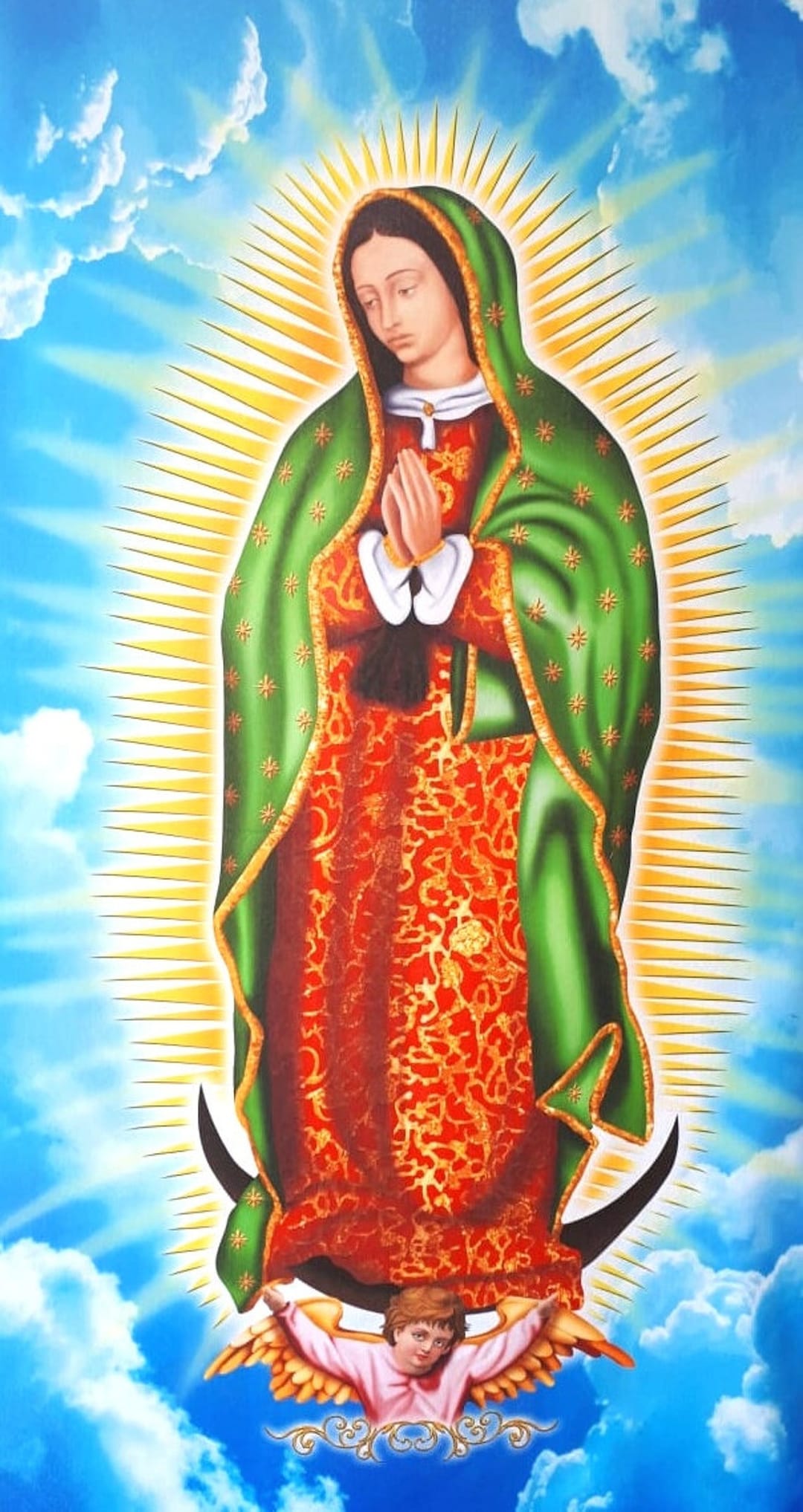 La Virgen De Guadalupe, La Virgen Maria, Our Lady Guadalupe, Virgin ...