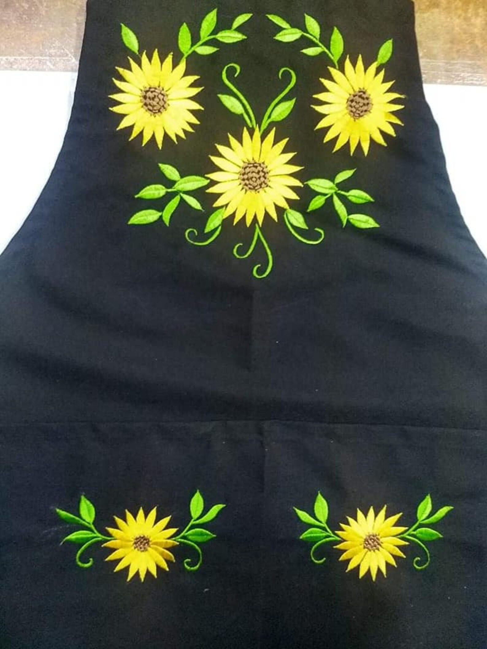 Mexican Embroidered Apron Mexican Hand Made Apron Apron | Etsy