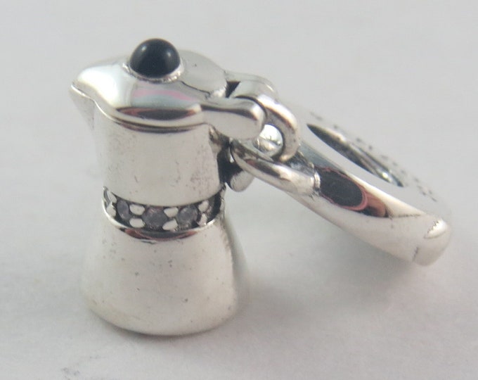 Pandora Coffee Charm Coffee Pot Charm Moka Coffee Pot Charm Gifts for ...