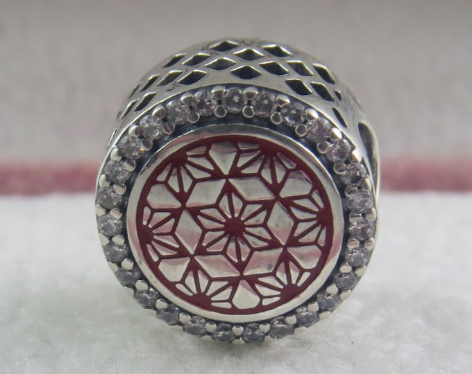 Authentic Pandora Japanese Red Daruma Doll Charm – Sterling Silver ...