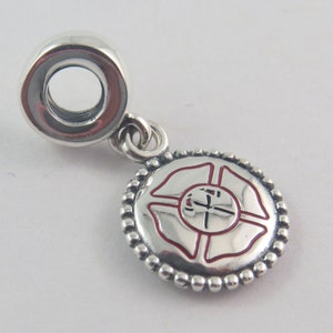 Pandora Firefighter Charm Fire Fighter Charm Occupation Charm Job Charm ...