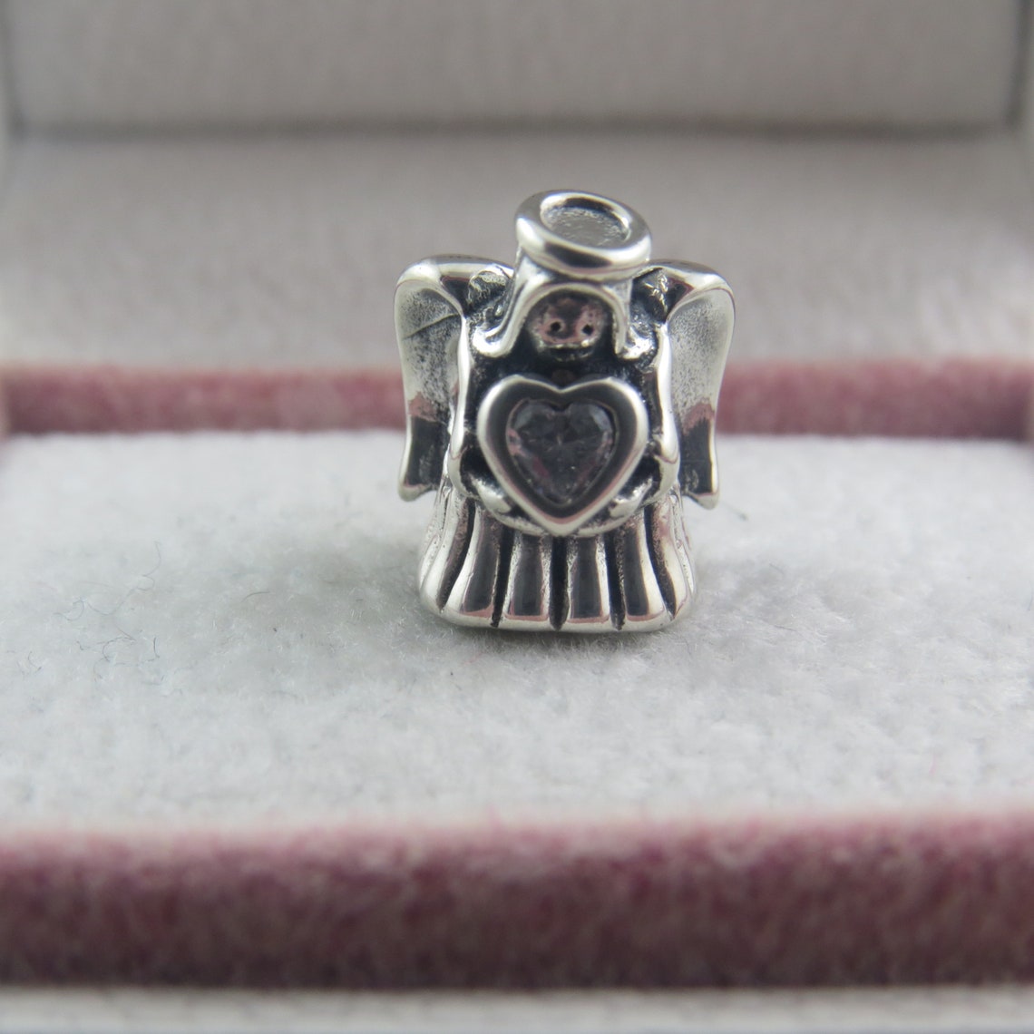 Authentic Pandora Angel of Love Charm – Sterling Silver Bead, Fits ...