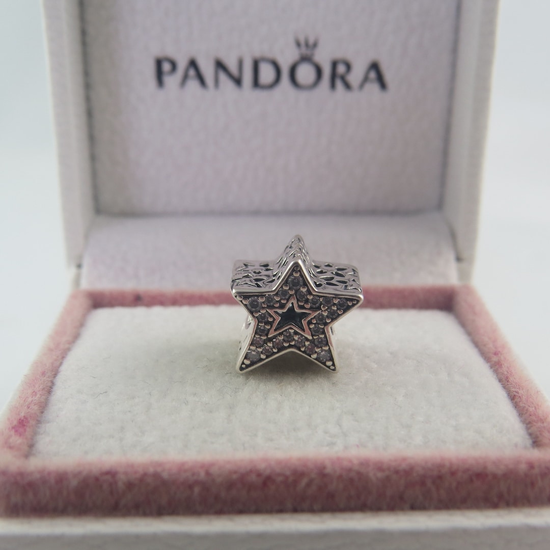 Pandora Star Charm Sparkling Star Charm Asymmetric Star Charm Gifts for ...