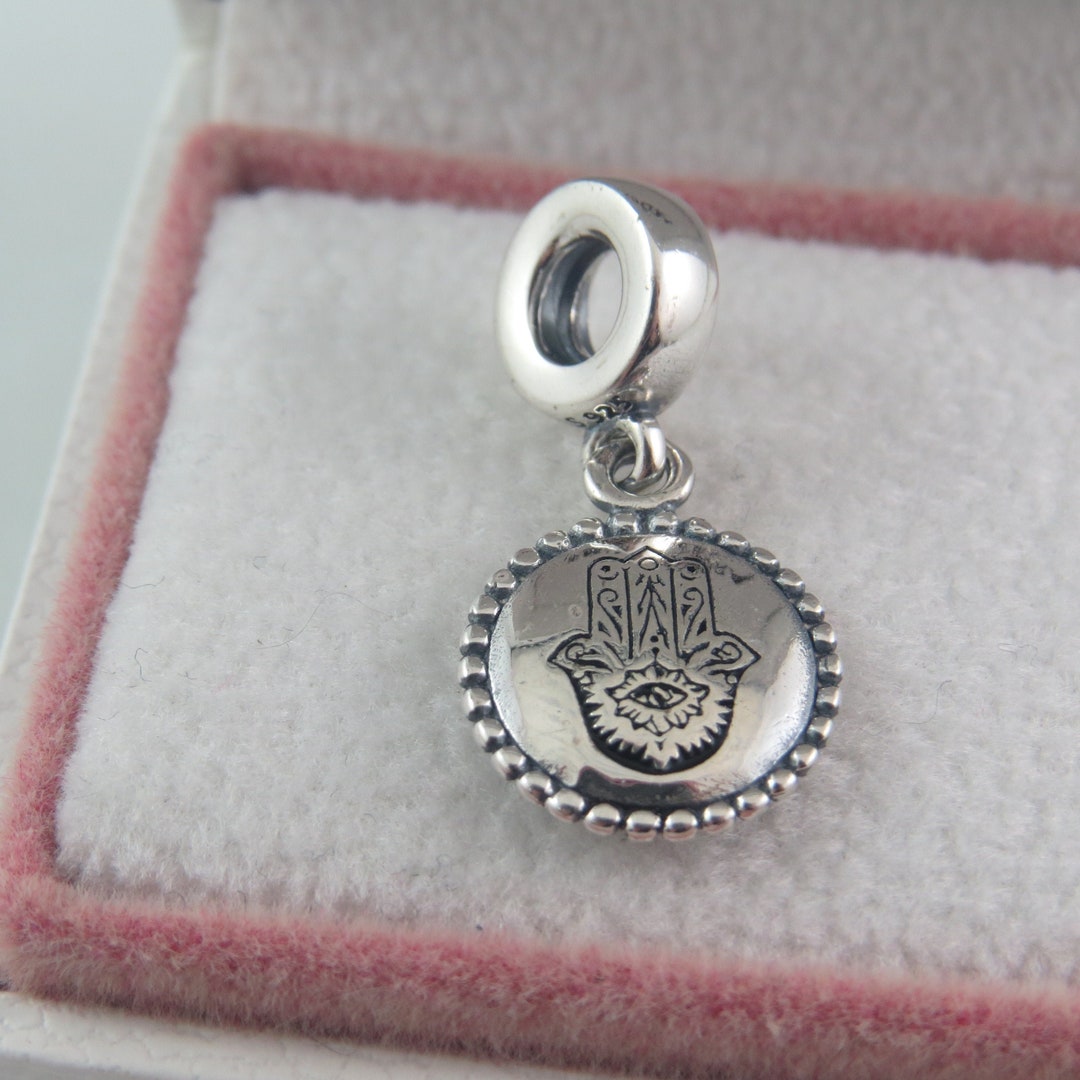 Authentic Pandora Hamsa Hand Charm – Spiritual Protection & Good Luck ...