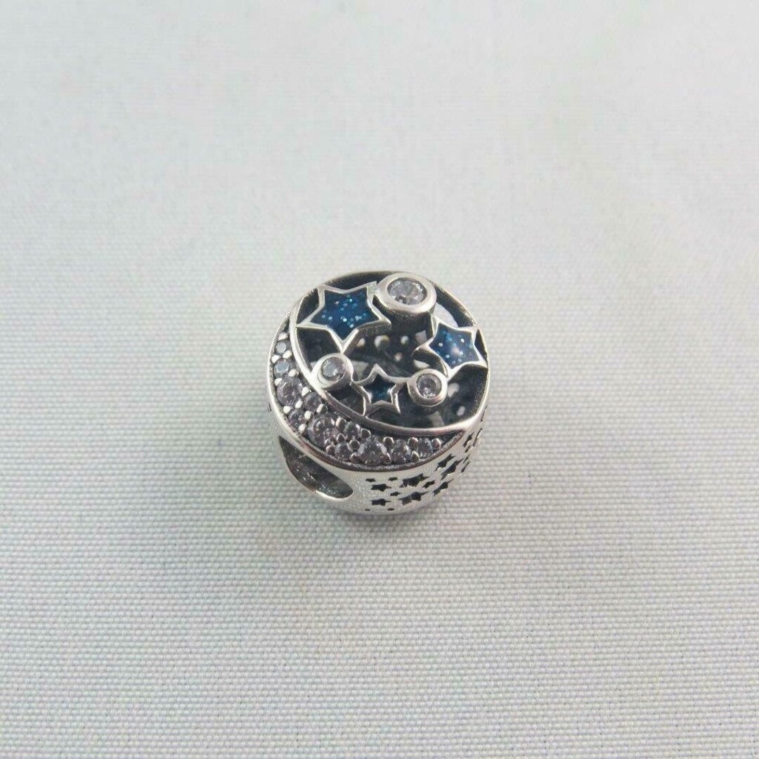 Pandora Star Charm Moon Charm Sparkling Night Sky Charm Gifts for Her ...