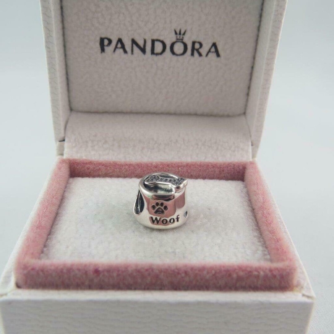 Pandora Dog Bowl Charm Doggy Charm Puppy Charm Animal Charm Fur Baby ...