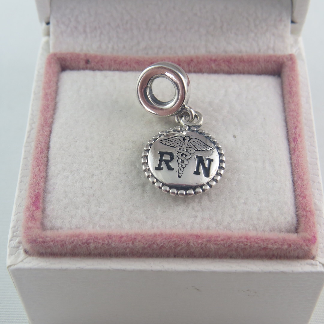 Pandora Nurse Charm Registered Nurse Charm RN Charm Gifts for Her ...