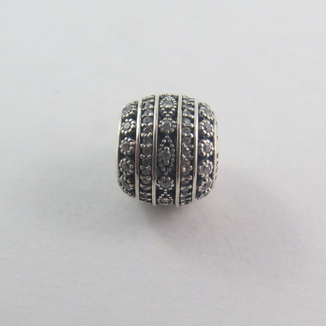 Authentic Pandora Glittering Shapes Charm – Sterling Silver Bead, Fits ...