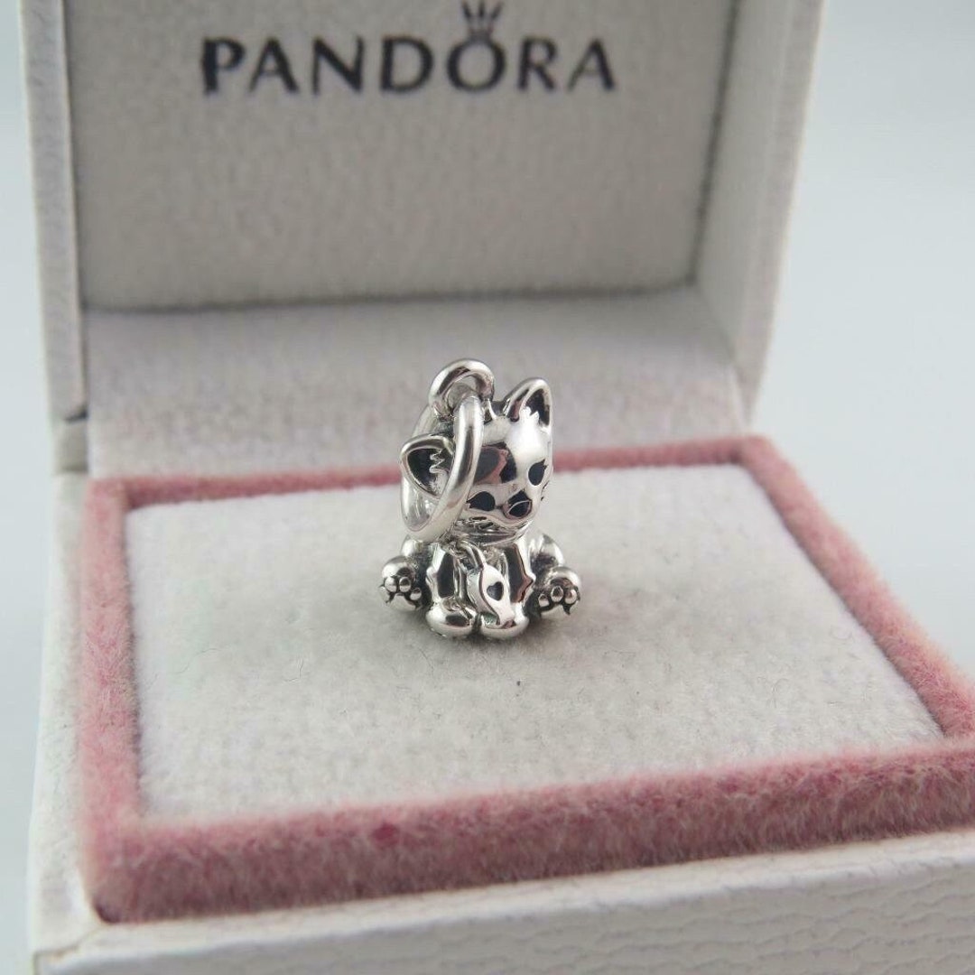 Pandora Cat Charm Sweet Kitty Cat Charm Kitten Charm Gifts for Her ...