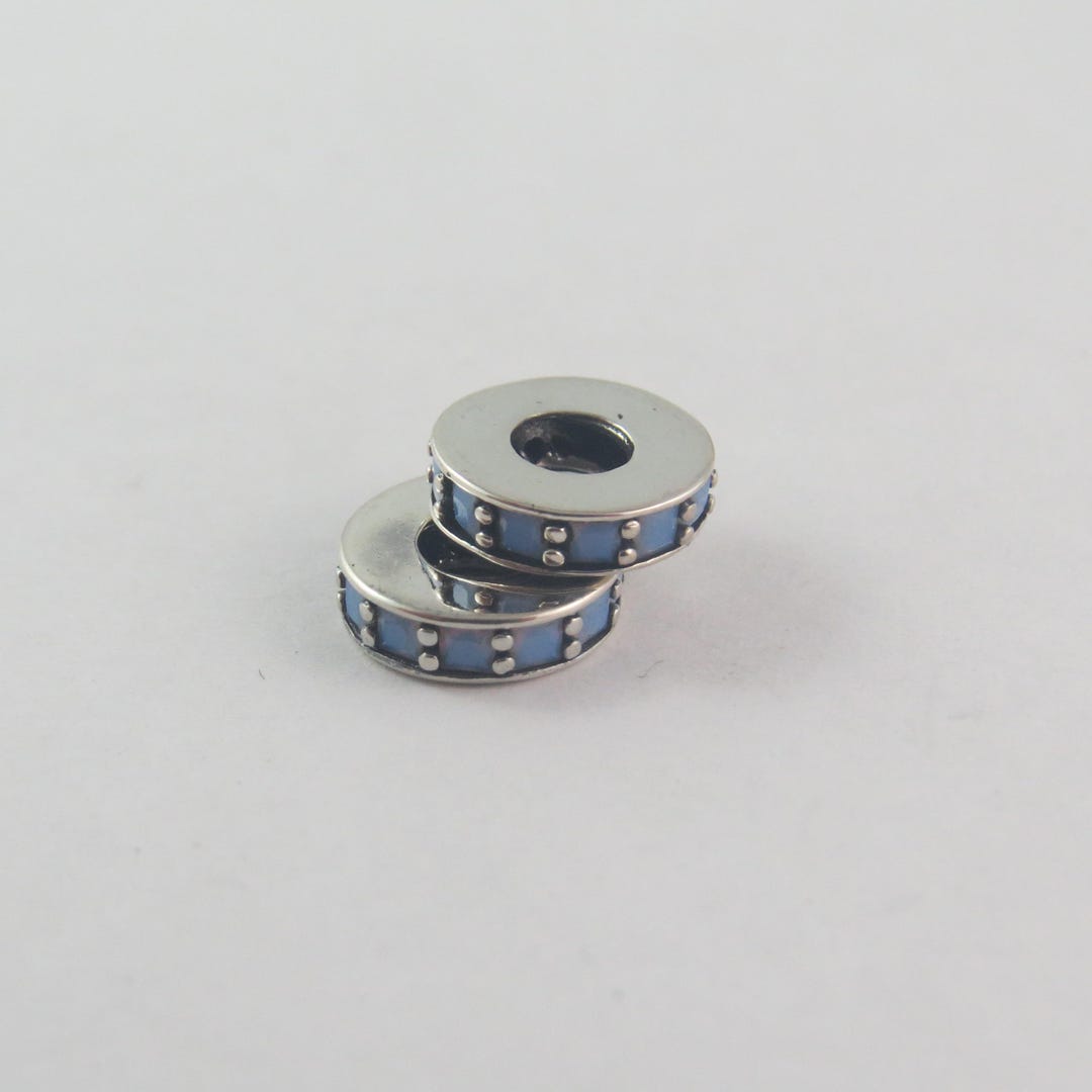 Authentic Pandora Eternity Spacer Charm (set of 2) – Sterling Silver ...