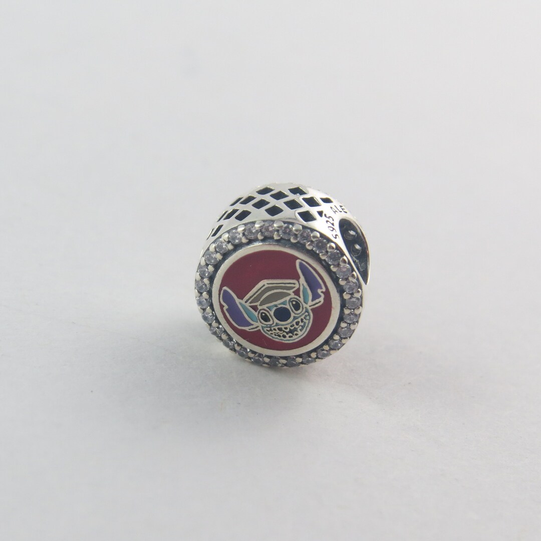 Authentic Pandora Disney Stitch Class of 2022 Charm – Sterling Silver ...