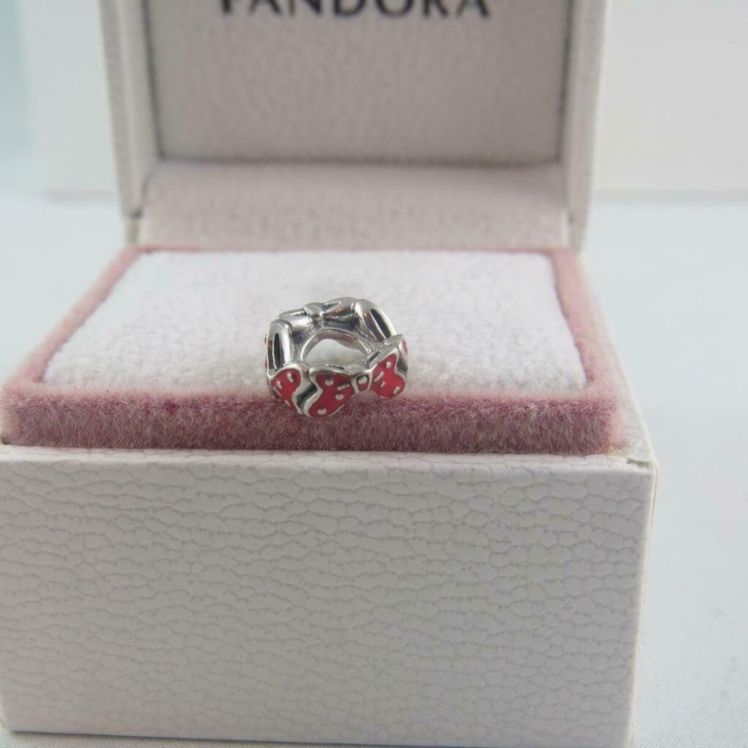 Pandora Disney Minnie Charm Minnie Mouse Charm Minnie Spacer Charm ...