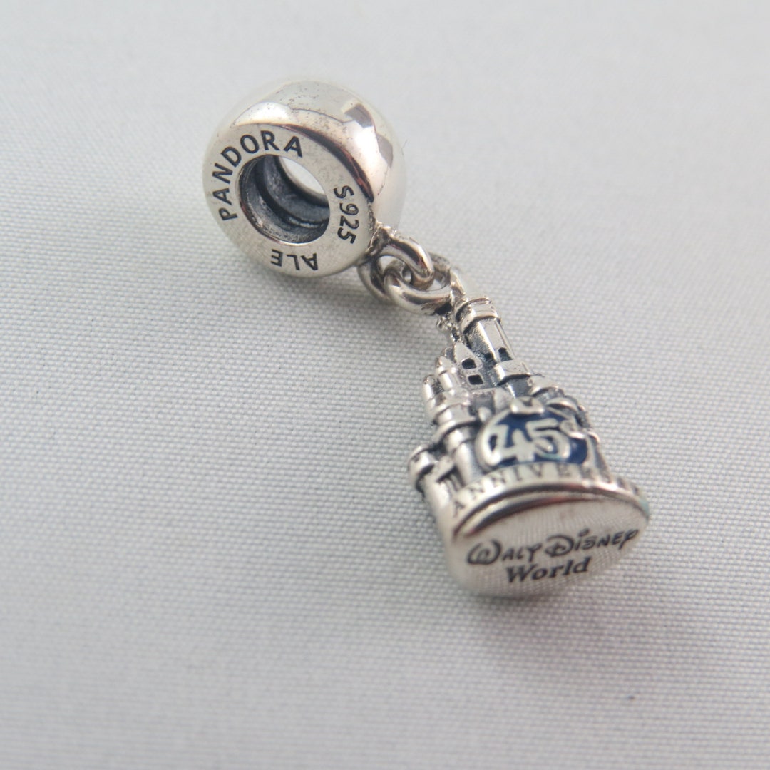 Authentic Pandora Disney Castle Charm – Sterling Silver Magic Kingdom ...