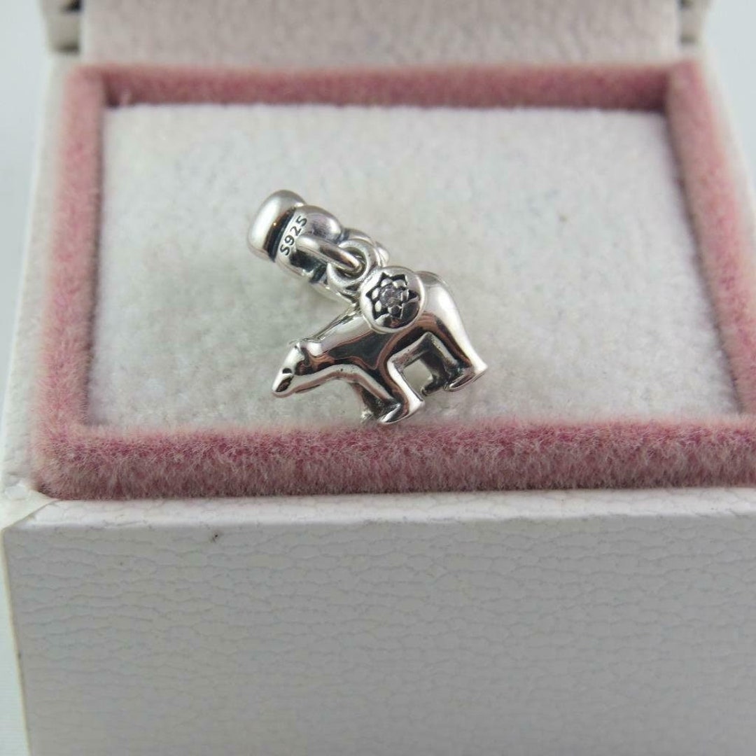 Pandora Polar Bear Charm Bear Charm Animal Charm Gifts for Her Birthday ...