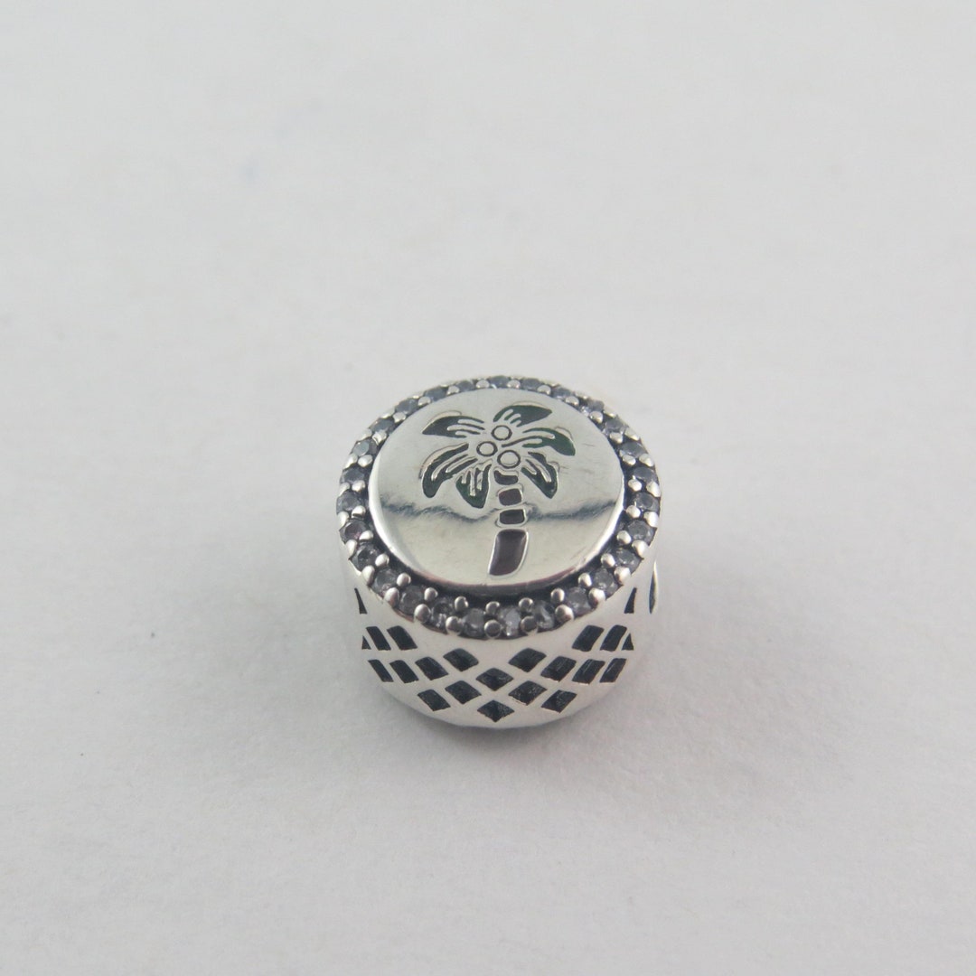 Pandora Palm Tree Charm Palm Tree Button Charm Gifts for Her Birthday ...