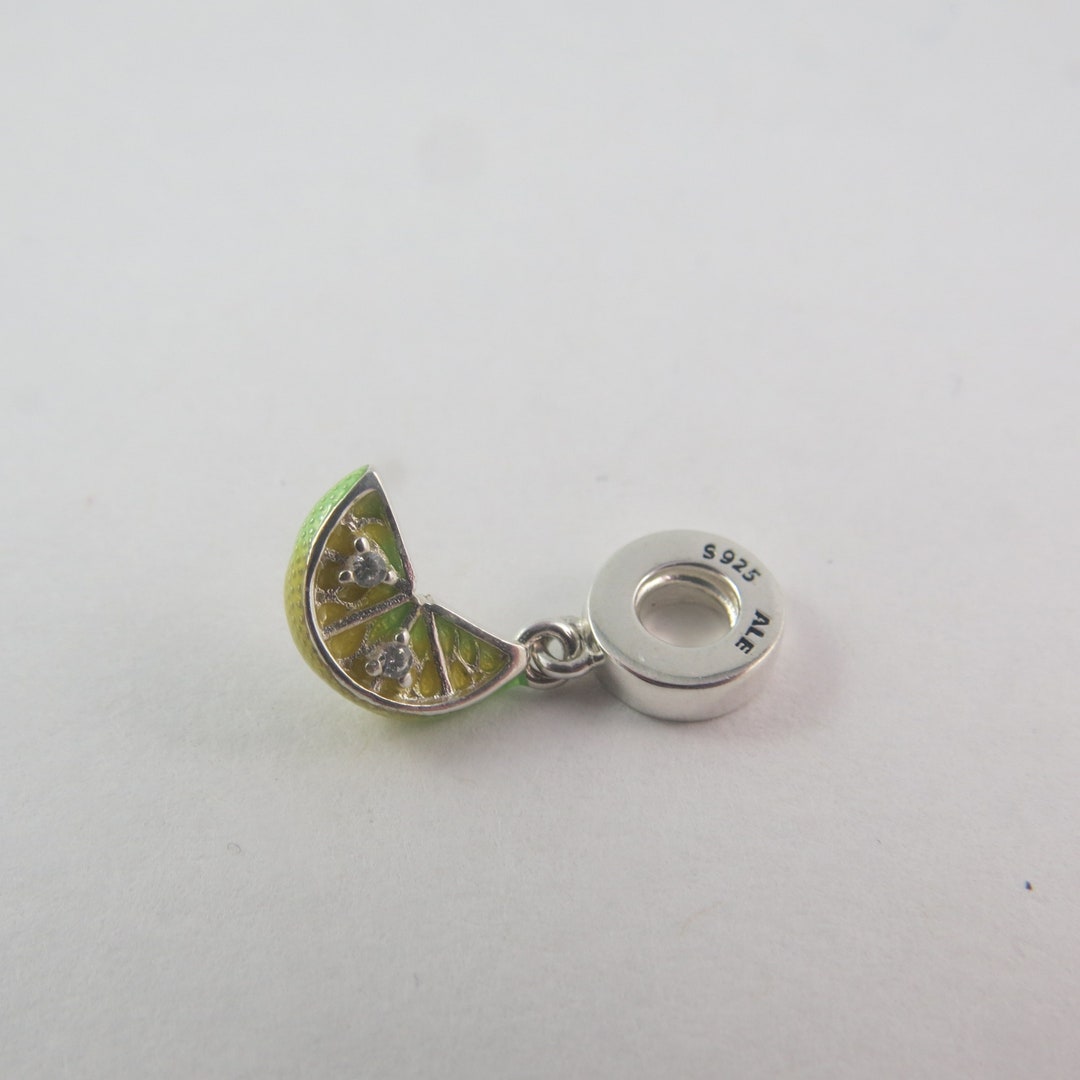 Lemon Charm Lemon Slice Charm Sparkling Fruit Charm Gifts for Her ...