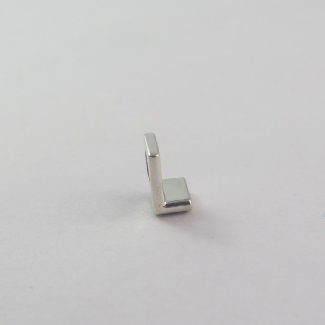 Letter Charm Letter L Charm Alphabet Charm Initial Charm Gifts for Her ...