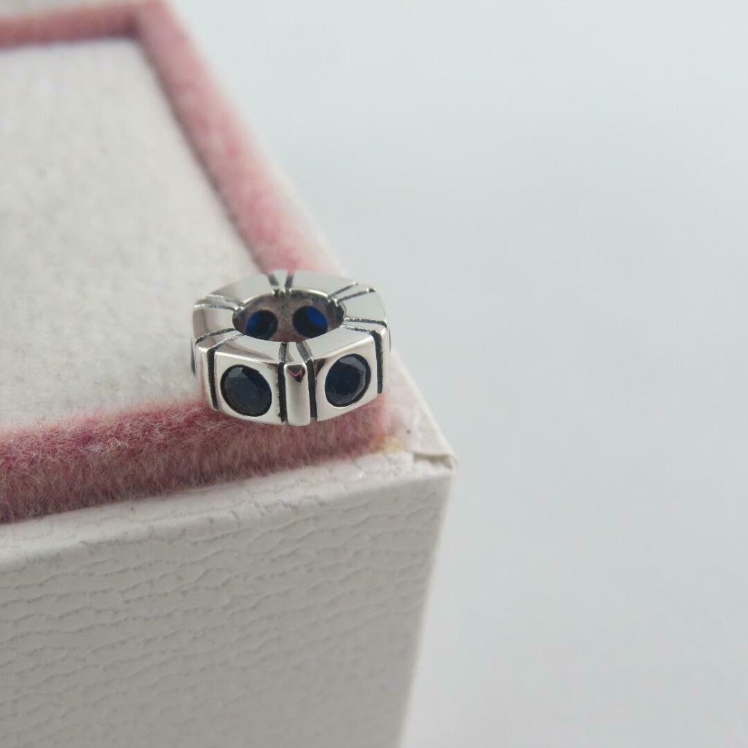 Authentic Pandora Blue Northern Lights Spacer Charm – Sterling Silver ...