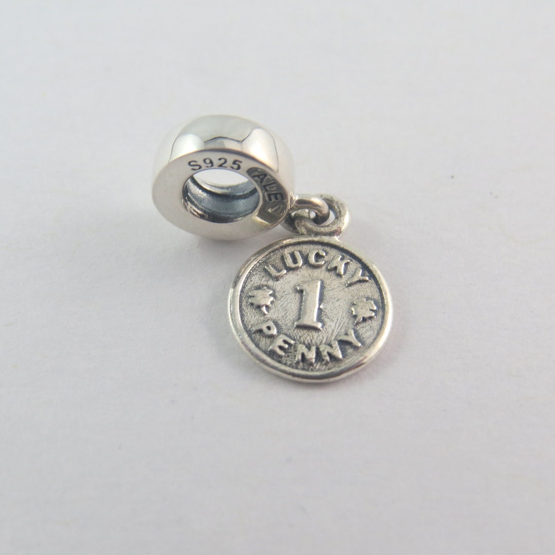 Penny Charm Lucky Penny Charm Good Luck Charm Prosperity Charm Gifts ...