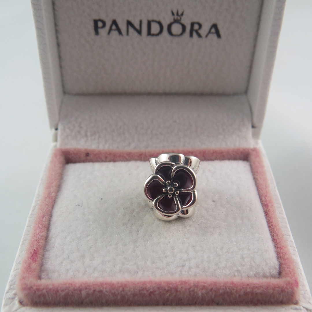 Pandora Flower Charm British Rose Charm Poppy Charm Flowers Charm Gifts ...