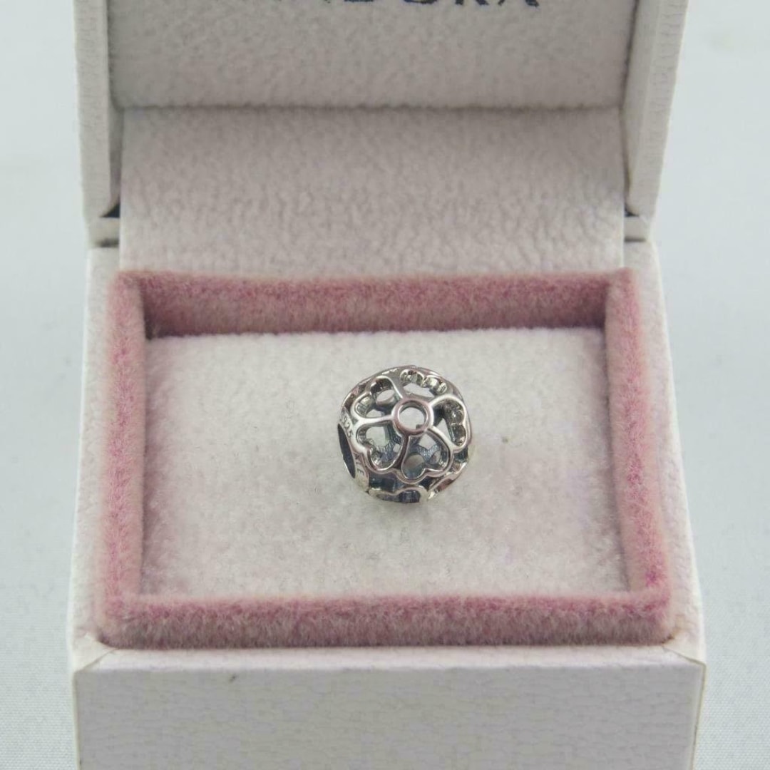 Pandora Primrose Charm Openwork Primrose Charm Flower Charm Floral ...