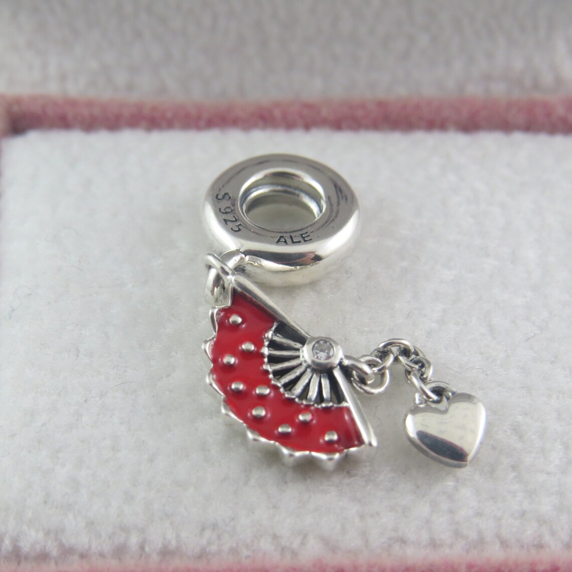 Pandora Spanish Fan Dangle Charm | Etsy