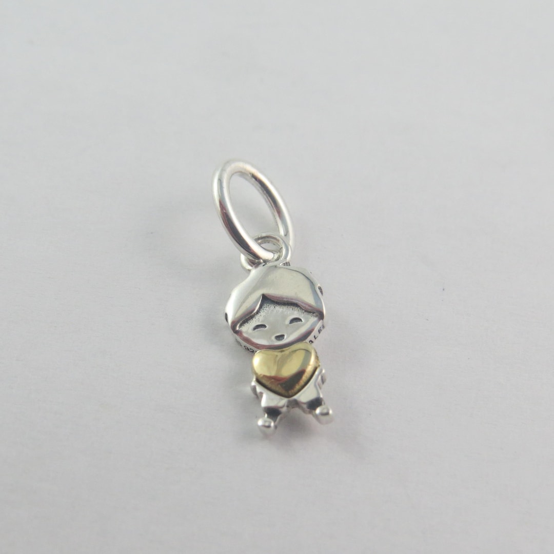 Authentic Pandora Happy Boy Charm – Sterling Silver Family Children ...