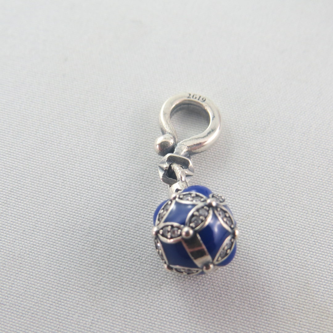 Ornament Charm Blue Christmas Ornament Charm Holiday Charm - Etsy