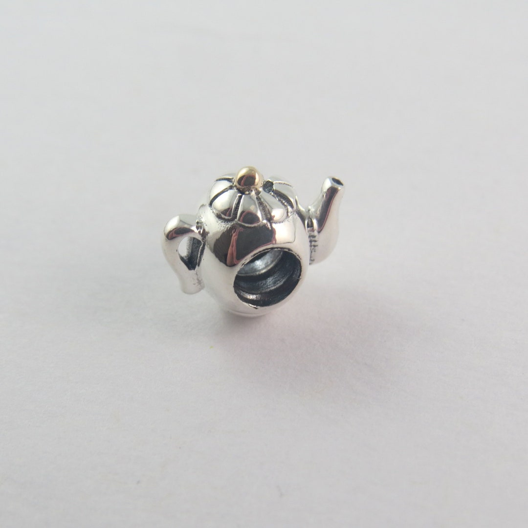 Authentic Pandora Teapot Charm – Sterling Silver Tea Party Drink Bead ...