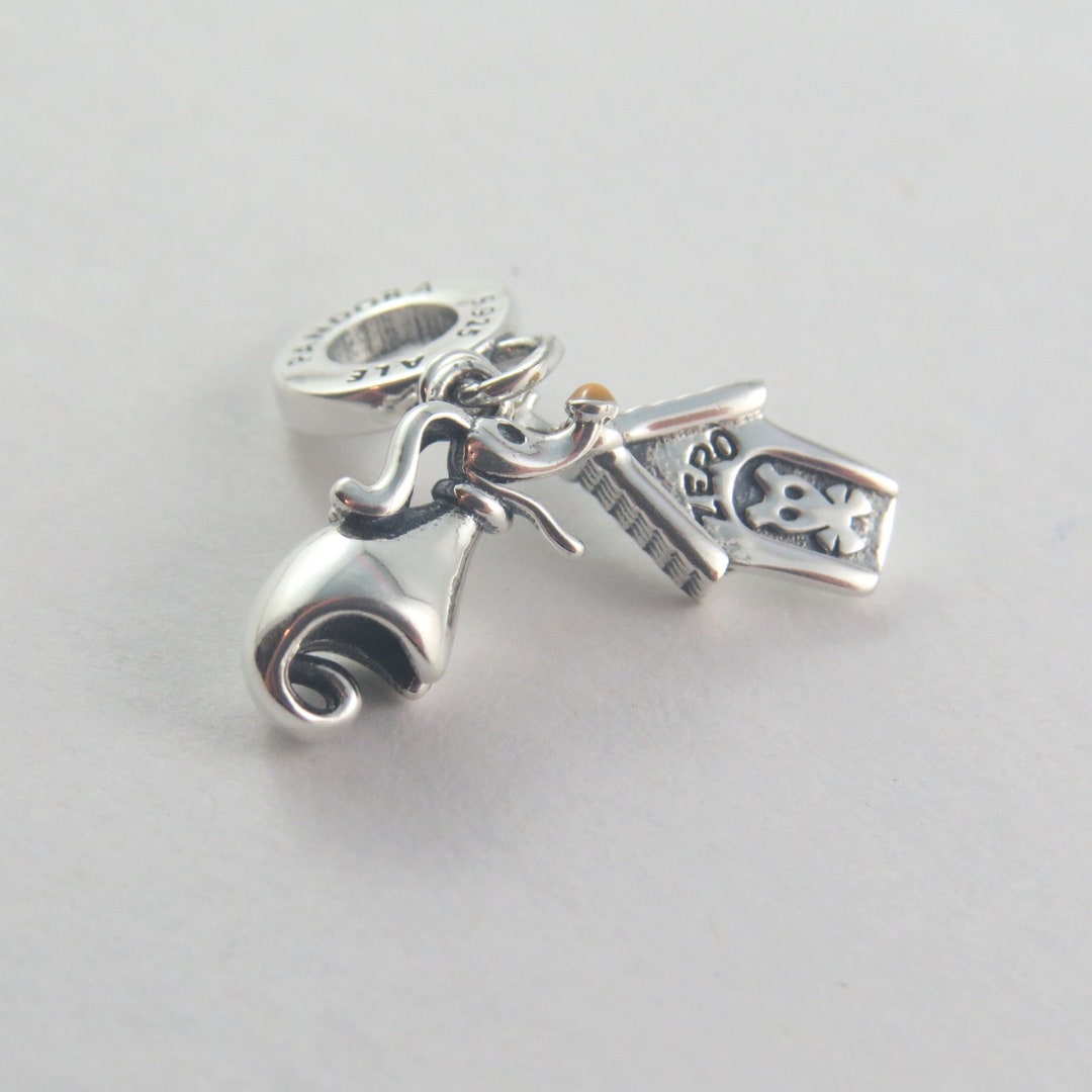 Pandora Dog Charm Zero Charm Dog Zero Charm Nightmare Before Gifts for ...