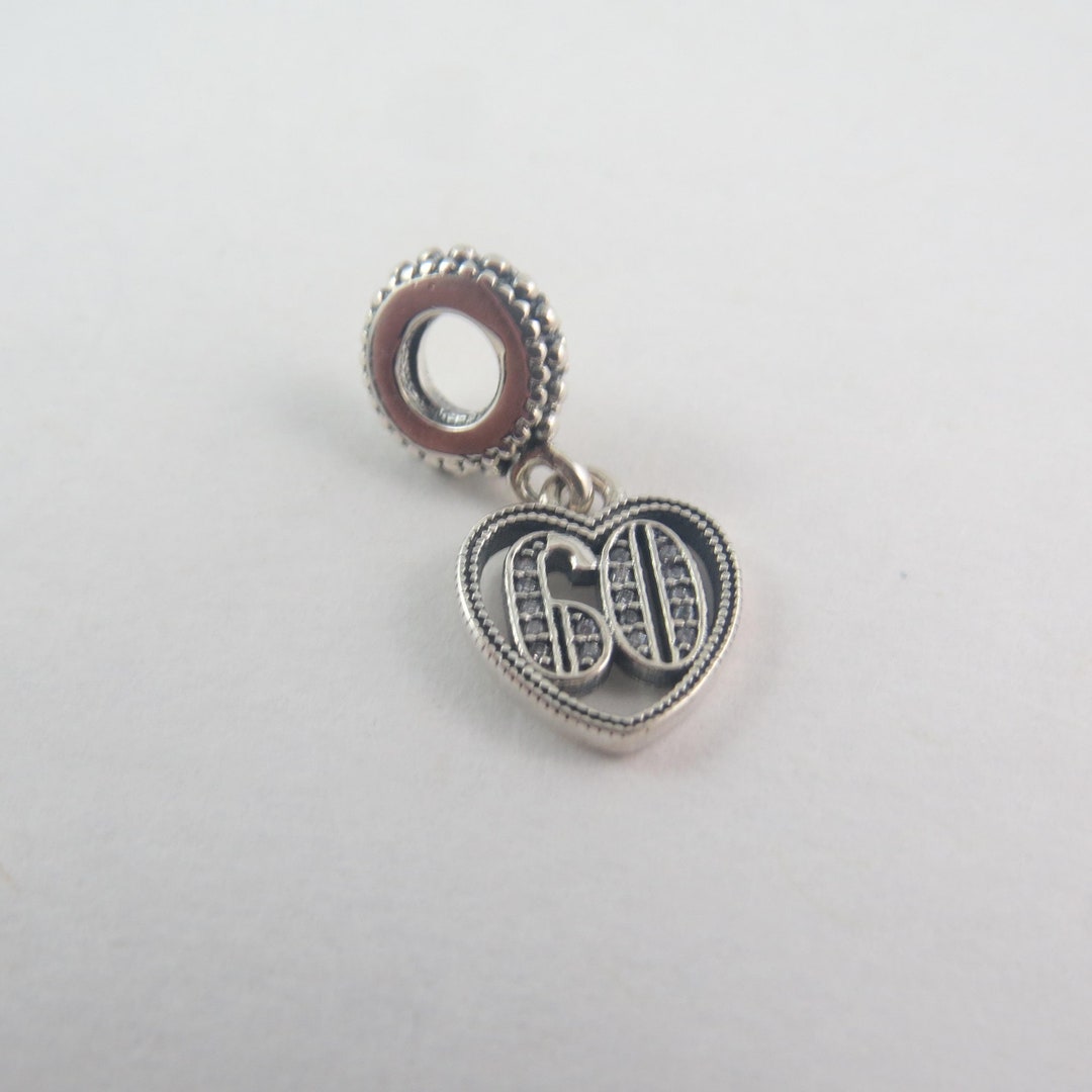 Pandora 60th Celebration Charm 60th Birthday 60th Anniversary Gifts for ...