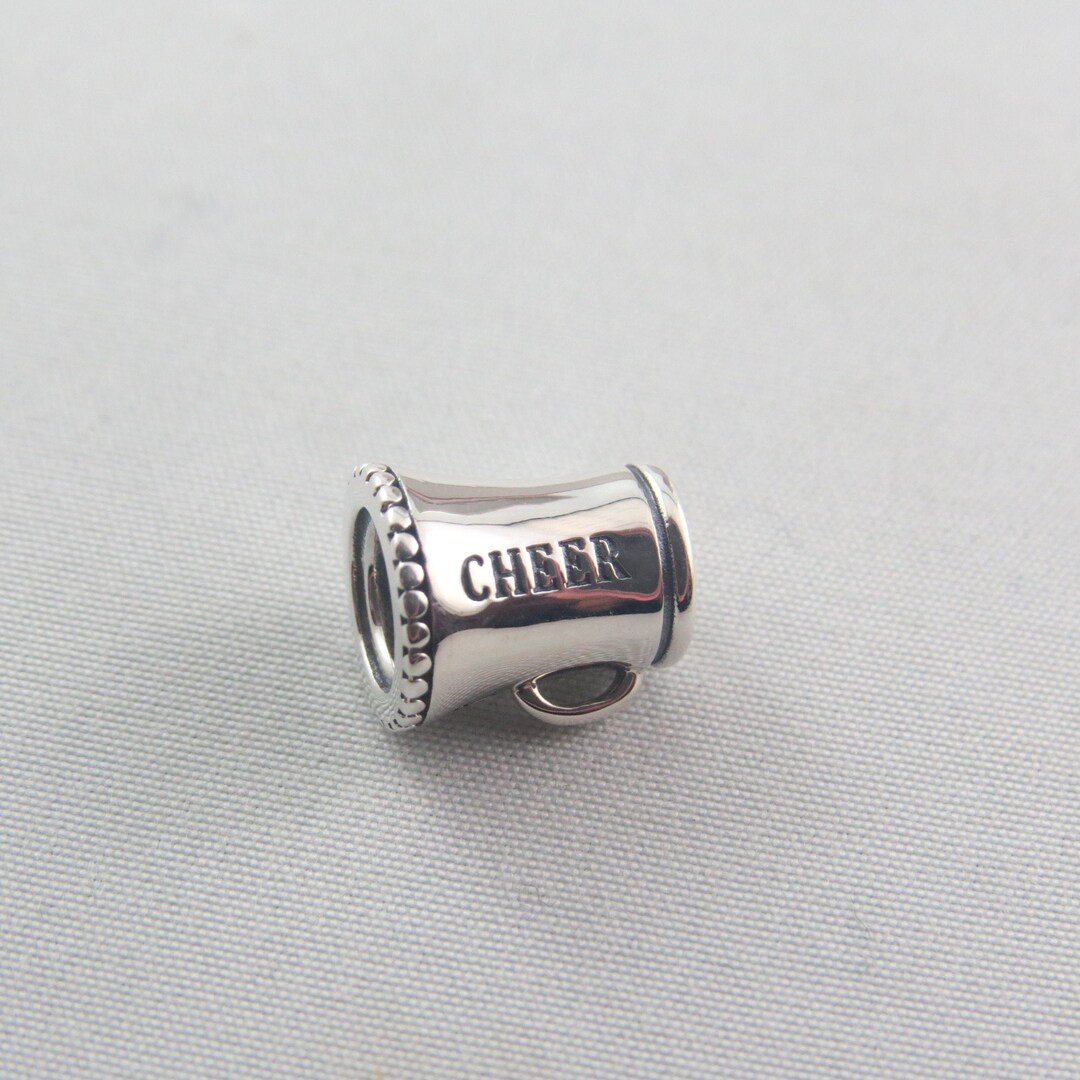 Pandora Cheer Charm Cheerleader Charm Mega Cheer Charm Cheer Leader Charm Gifts for Her Birthday ...