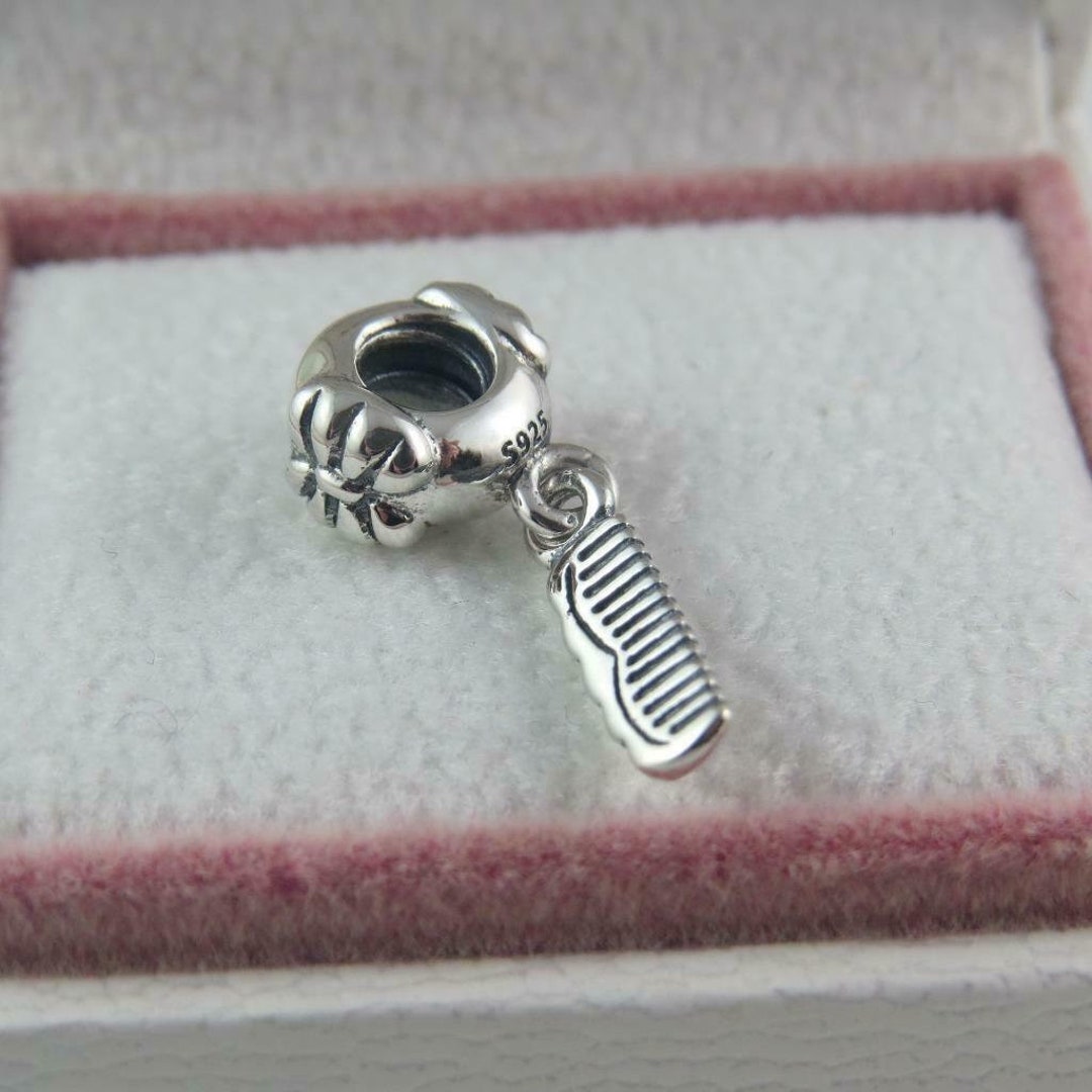 Pandora Comb Charm Lovely Locks Charm Hairdresser Charm Hair Dresser ...