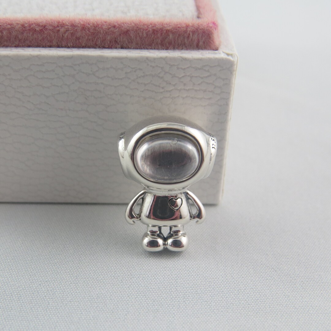 Authentic Pandora Cosmo Tommy Astronaut Charm – Sterling Silver Bead ...