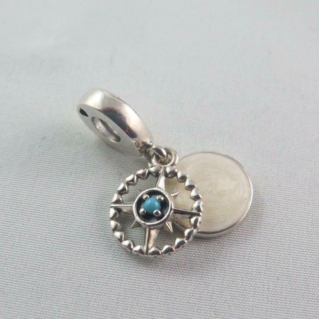 Pandora Compass Charm Compass Rose Charm Travel Themed Charm Travel ...