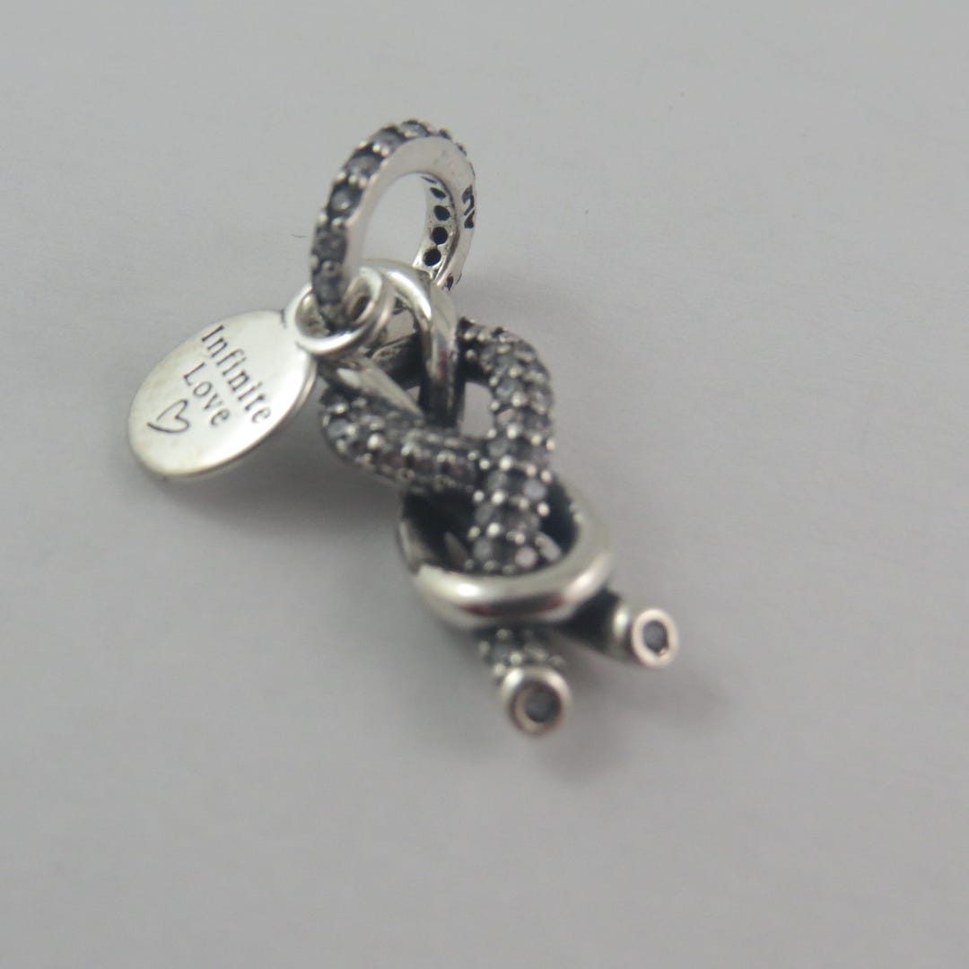 Pandora Infinity Charm Infinity Knot Charm Infinite Love Charm Gifts ...