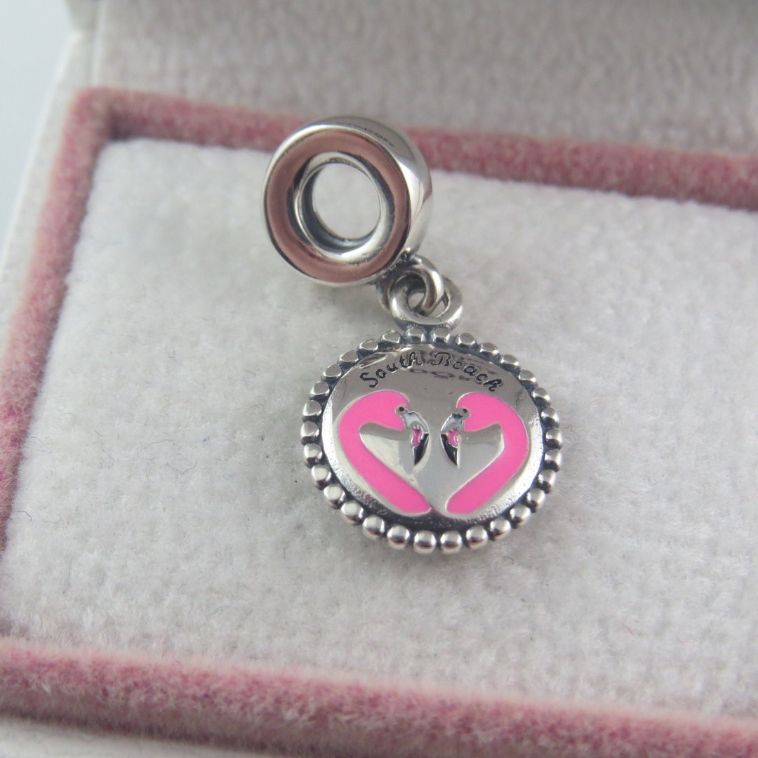 Authentic Pandora South Beach Florida Charm – Sterling Silver Travel ...