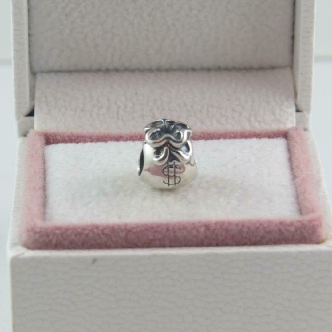 Pandora Money Bag Charm Money Charm Bag Charm Vegas Themed Charm Travel ...