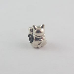 Pandora Cat Charm Lucky Cat Charm Lucky Waving Cat Charm Gifts for Her ...