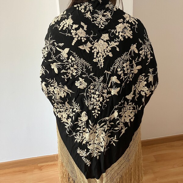 Spanish Shawl - Etsy