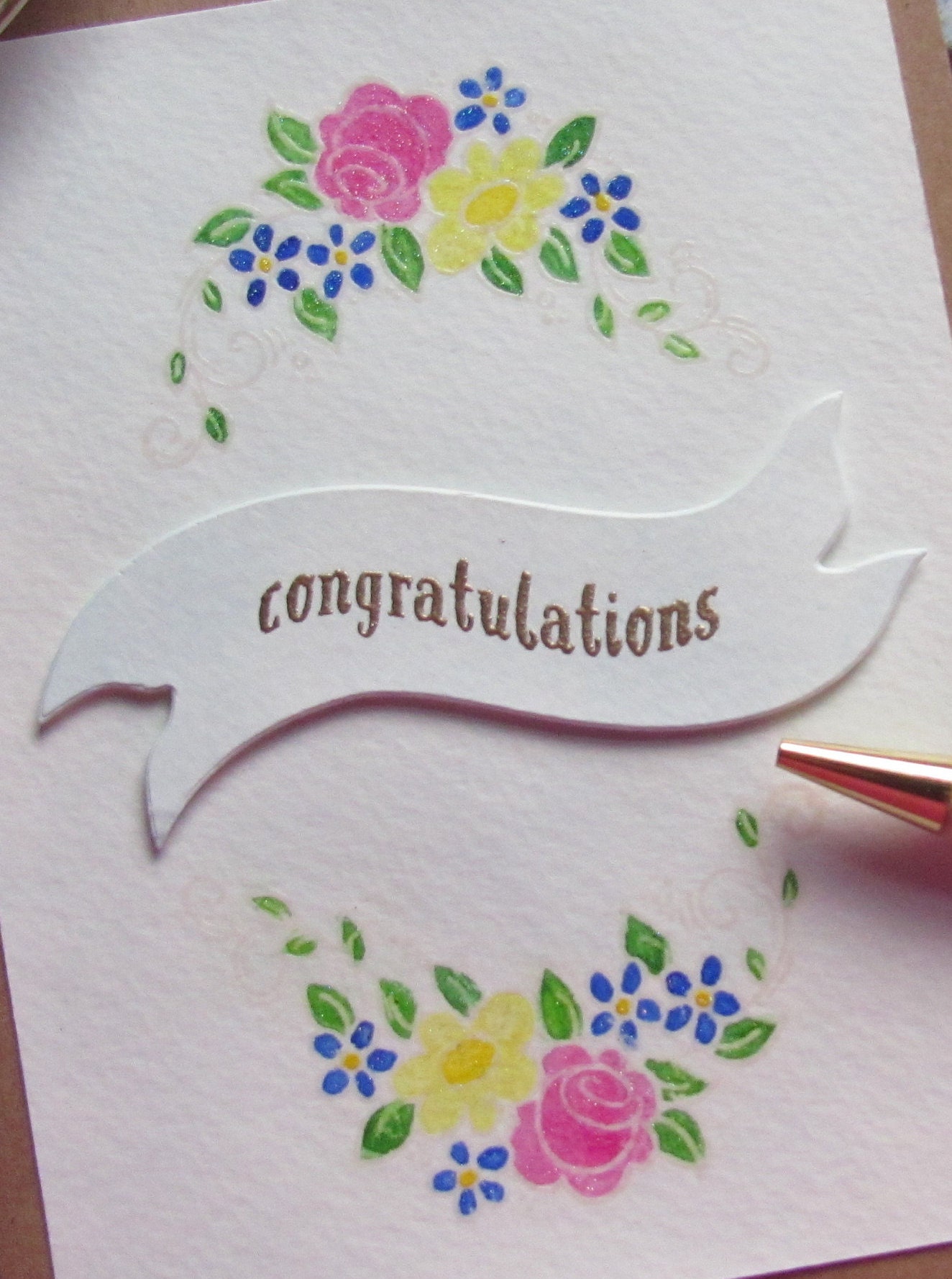 Watercolor Congratulations Floral Congratulations Congratulations Card ...
