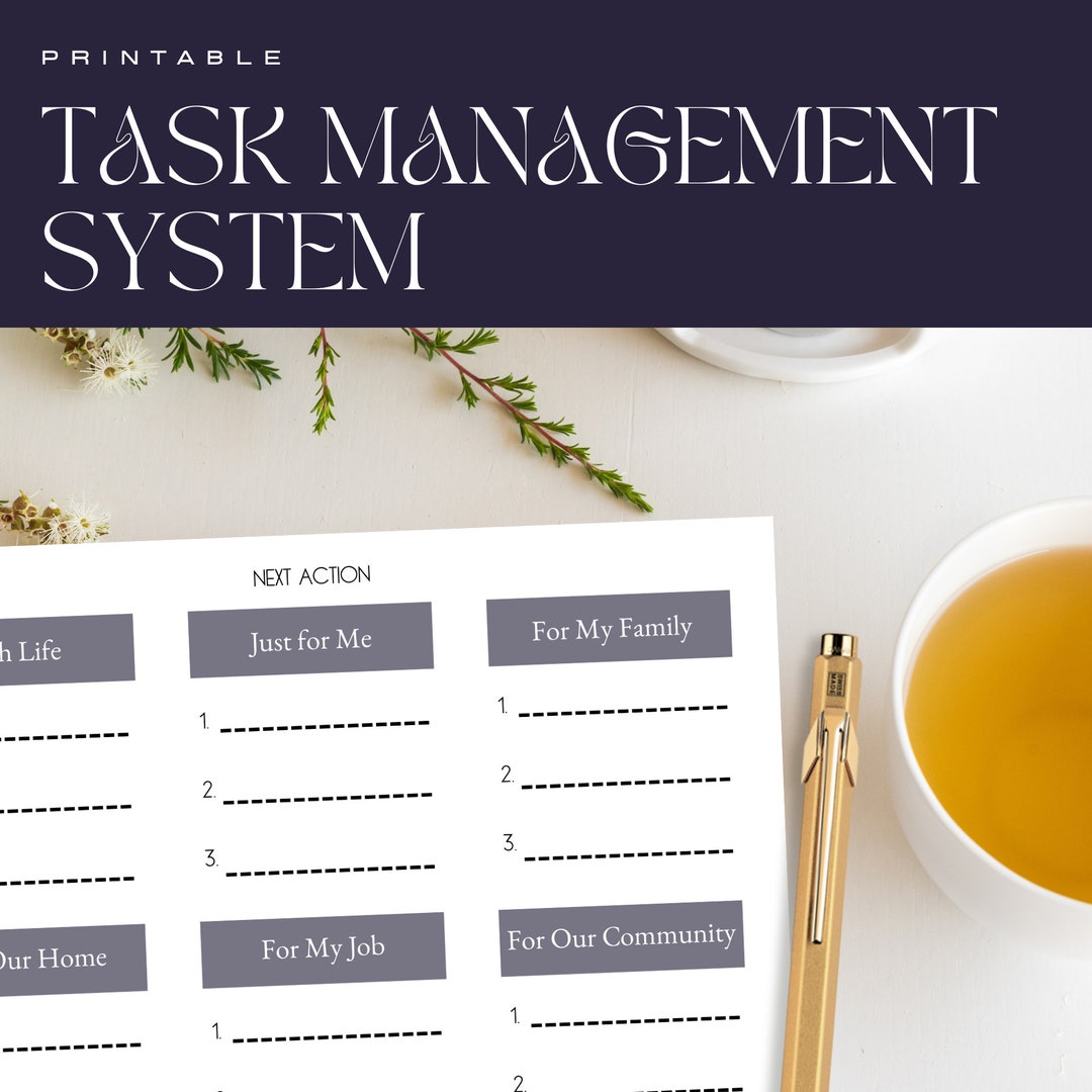 Task Management System - To-do List Manager - Etsy