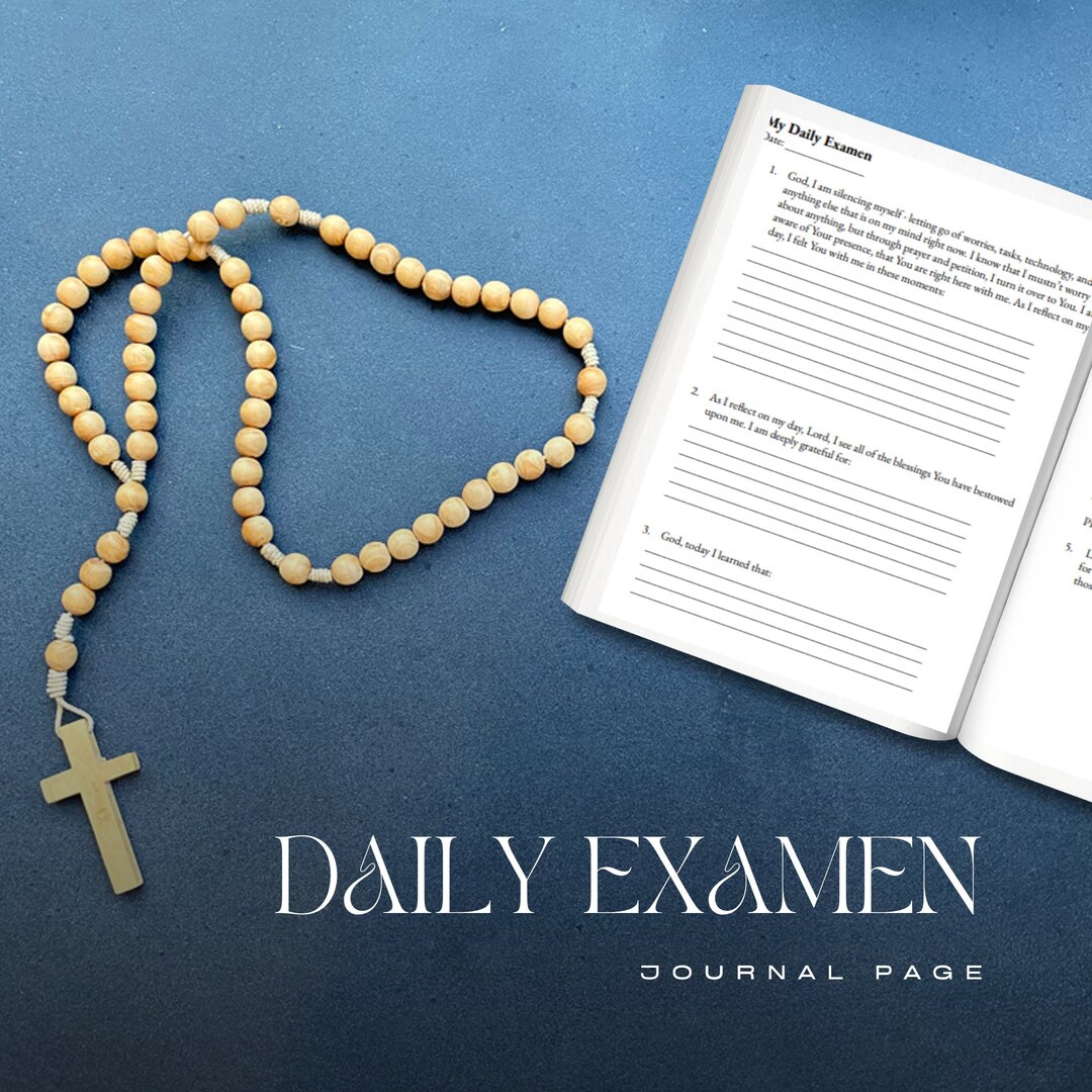 Daily Examen Journal Pages - Etsy