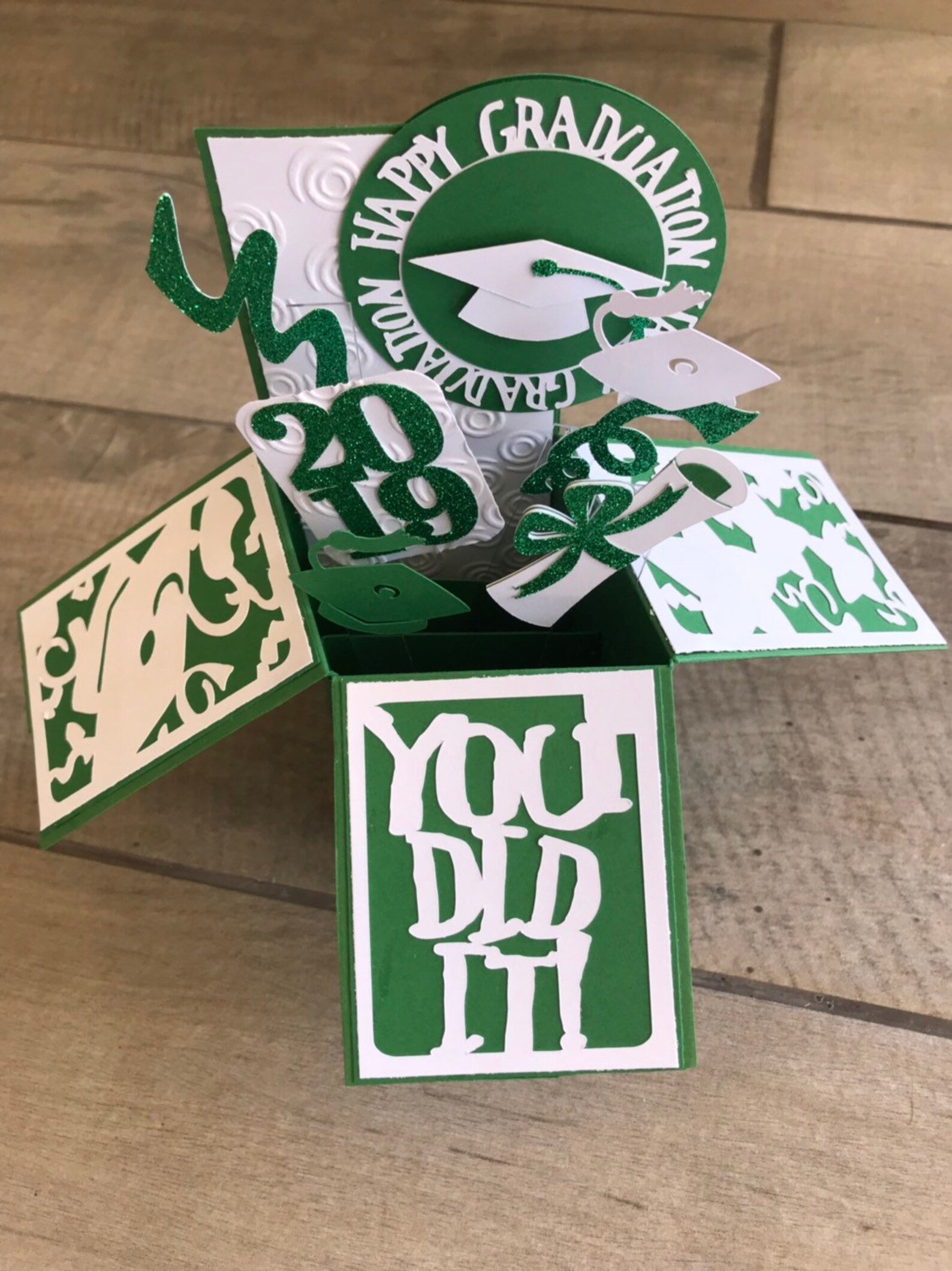 2021 3 D College High School Graduation Card Giftcard Etsy 2021 3 D College High School Graduation Card Giftcard Etsy